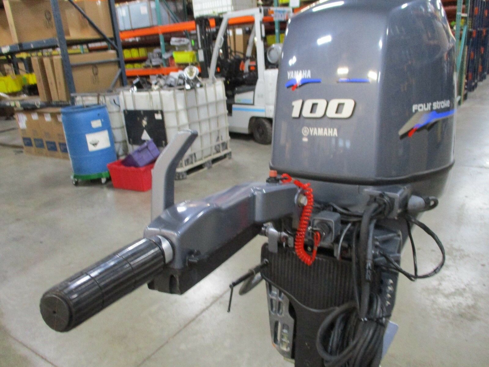 Used Yamaha 100HP 4-Stroke Outboard Motor